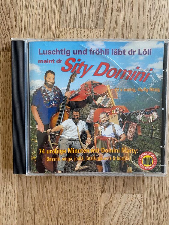 CD Sity Domini "Luschtig und fröhli läbt dr Löli" (Gebraucht) in ...