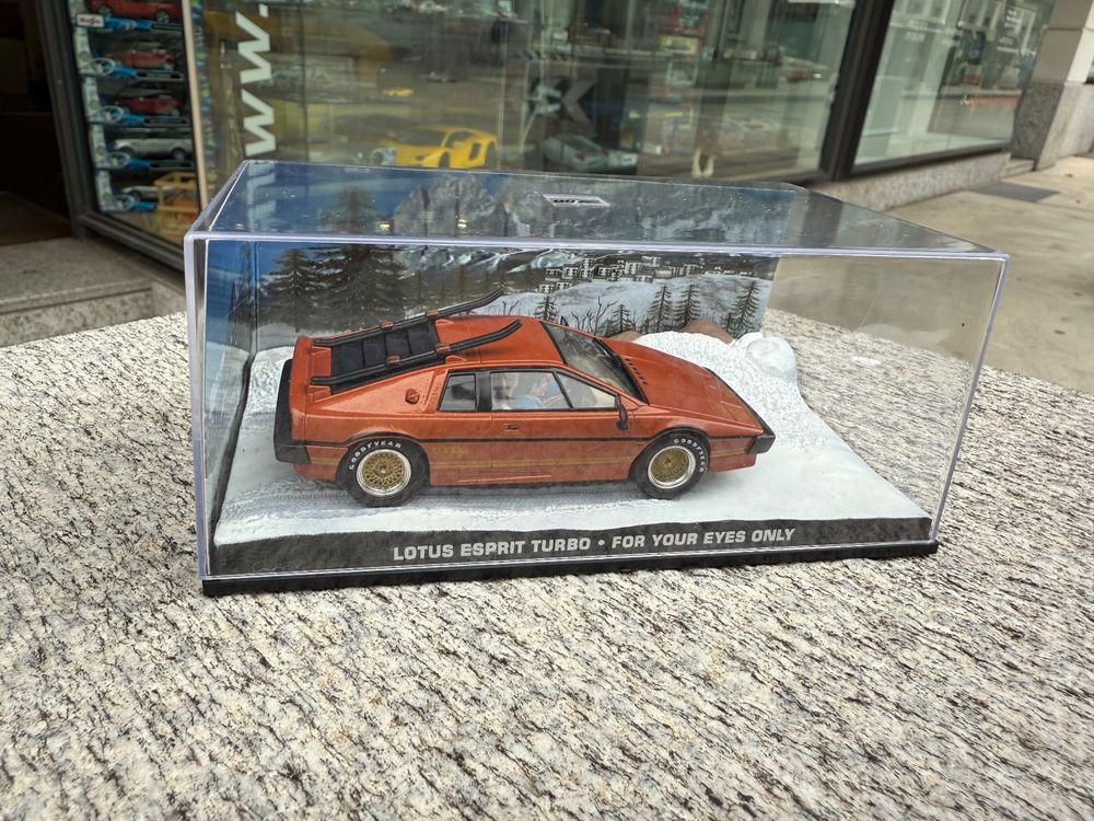 1:43 James Bond 007 Diorama Movie Lotus Esprit Turbo | Kaufen auf Ricardo