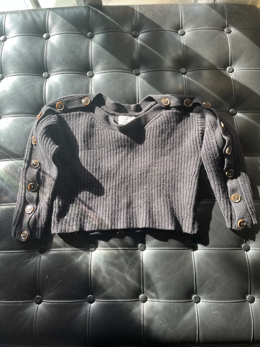 Pull Ba&sh noir, taille 1, parfait pour l'automne! (Neuf (Voir ...