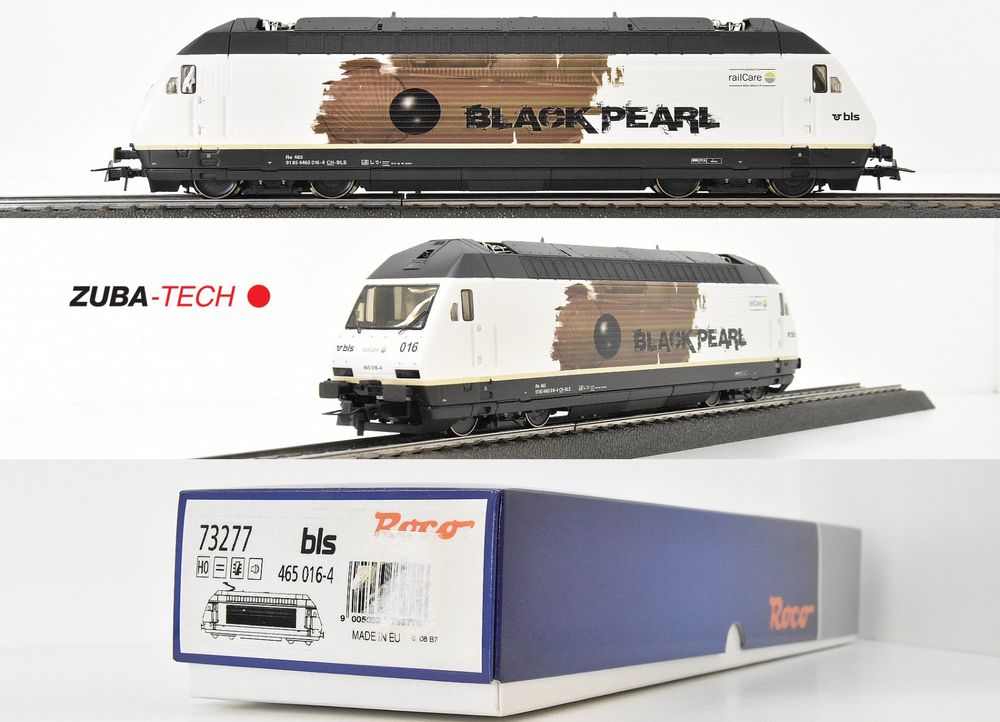 Roco 73277 E-Lok Re 465 BLS "Black Pearl" H0 GS Digital OVP | Kaufen ...