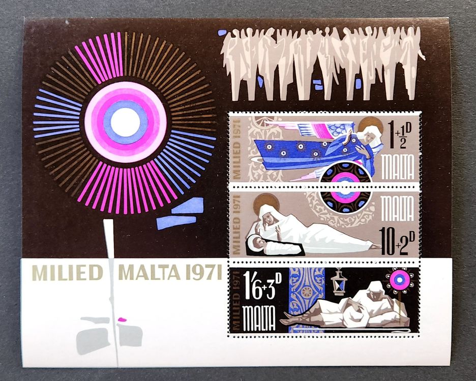 Malta-Mi Block 1 ** (1971) | Kaufen auf Ricardo