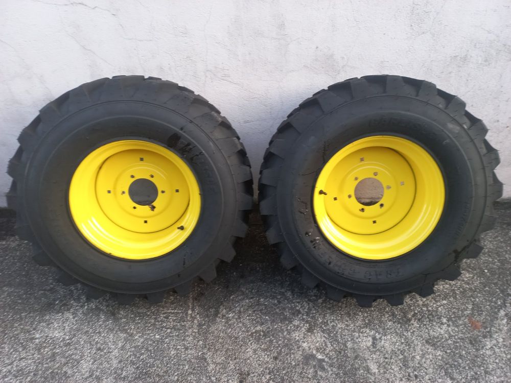 Räder Reifen Pneu 14-17.5 John Deere Kubota Iseki Felgen (Neu (gemäss ...