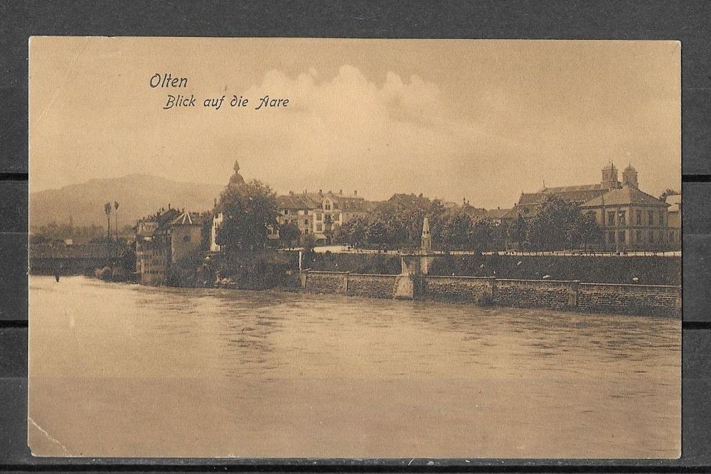 SO Olten 1909 mit Blick auf die Aare (Gebraucht) in Schocherswil für CHF 16 – mit Lieferung auf ...