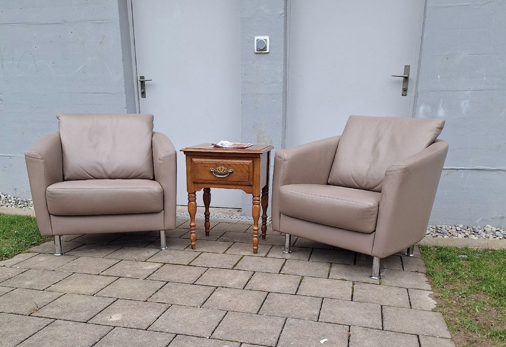 Zwei Sessel Movie Intertime aus Braun Leder (Gebraucht) in Fahrweid für CHF 609 – nur Abholung ...