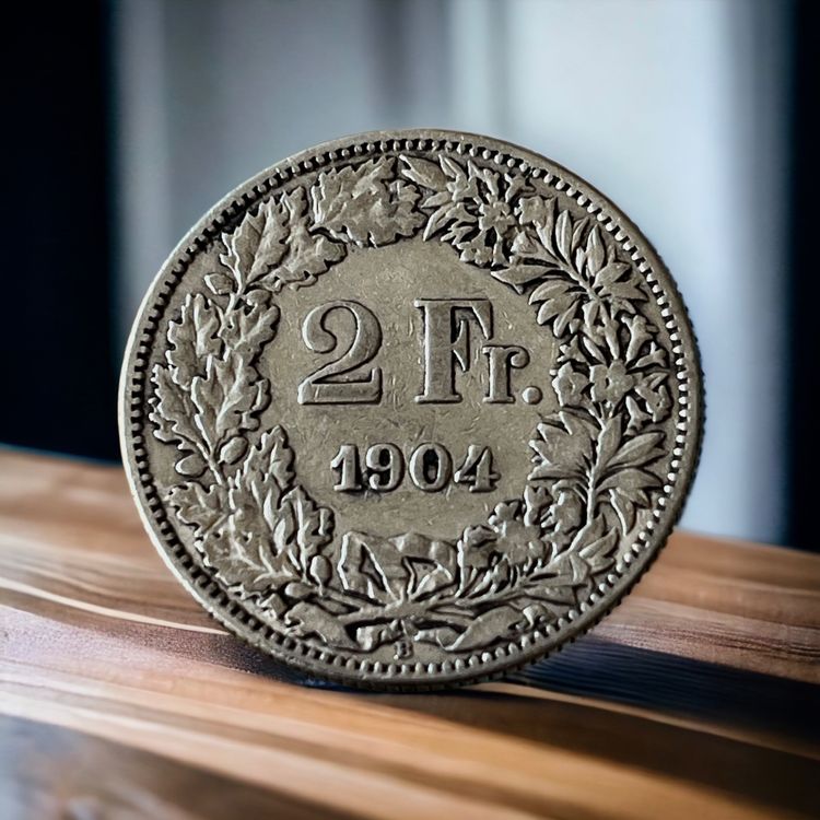 Schweiz 2 Franken Silber Jahrgang 1904 | Kaufen auf Ricardo