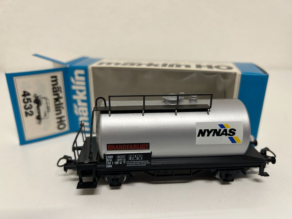 Märklin 4532 - Kesselwagen der SJ "NYNAS" | Kaufen auf Ricardo