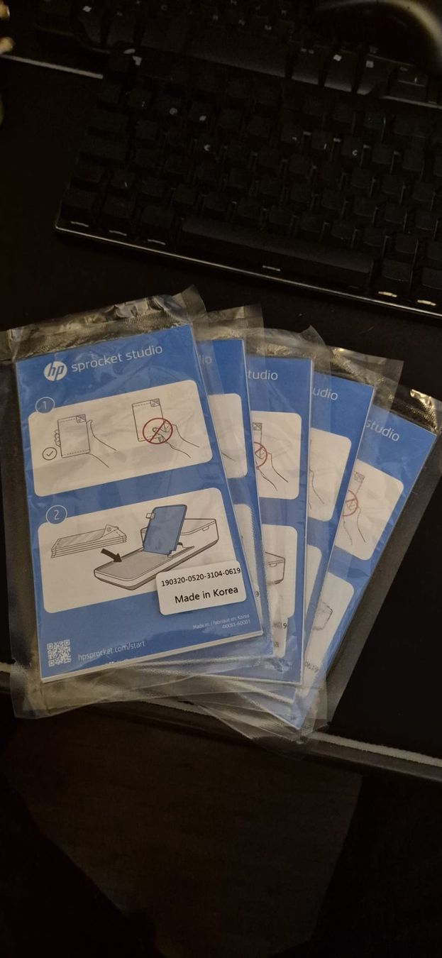 HP sprocket studio papier photo (Neuf (Voir description)) à Neyruz FR ...