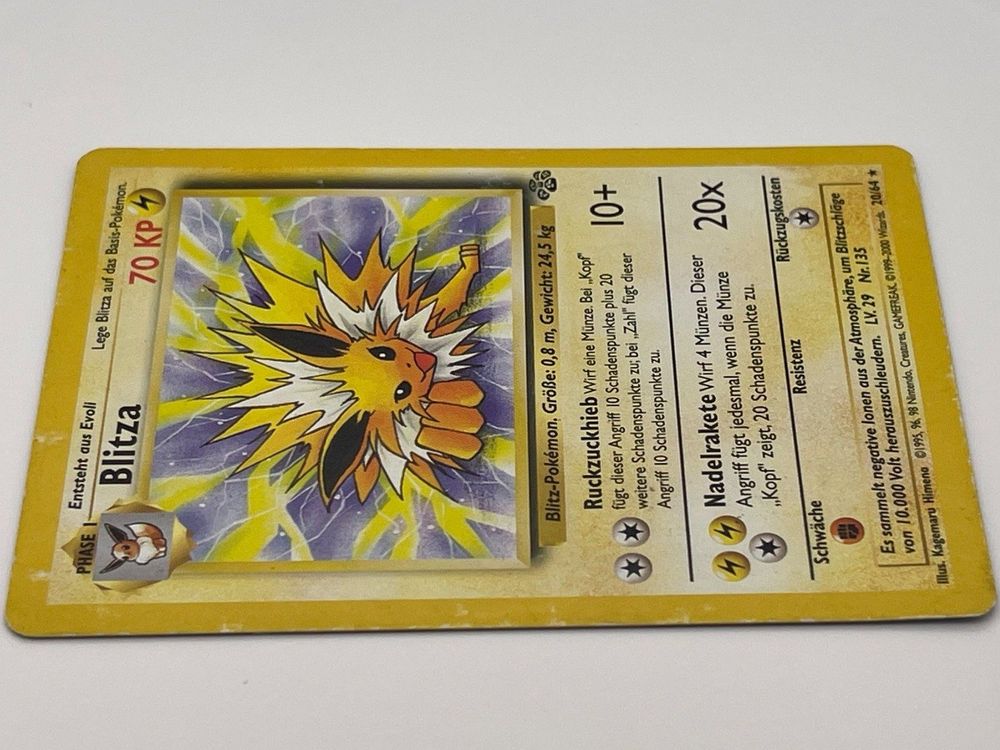 Blitza 20/64 Rare Pokémon Jungle | Kaufen auf Ricardo