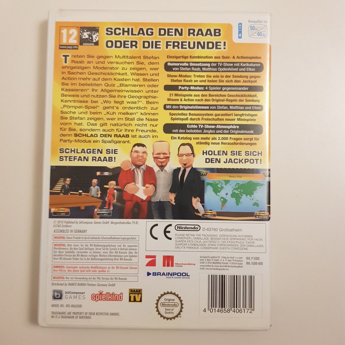 Schlag den Raab /Wii (Gebraucht) in Münchenstein für CHF 5 – mit ...