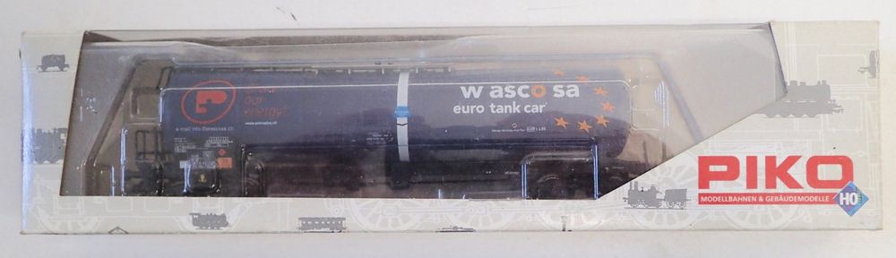 PIKO H0 - DB Knickkesselwagen 4-achsig WASCOSA - AC Achsen (Gebraucht ...