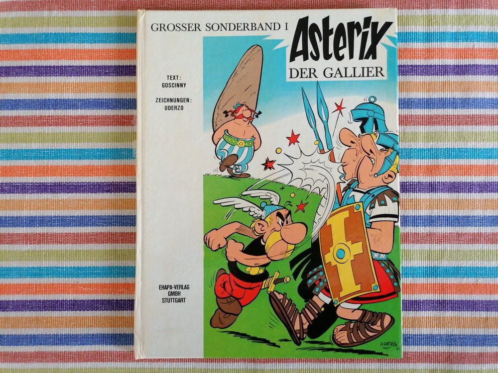01 Asterix der Gallier💥💥🌞 rares Kult-Buch (Gebraucht) in Emmenbrücke für CHF 5.95 – mit ...