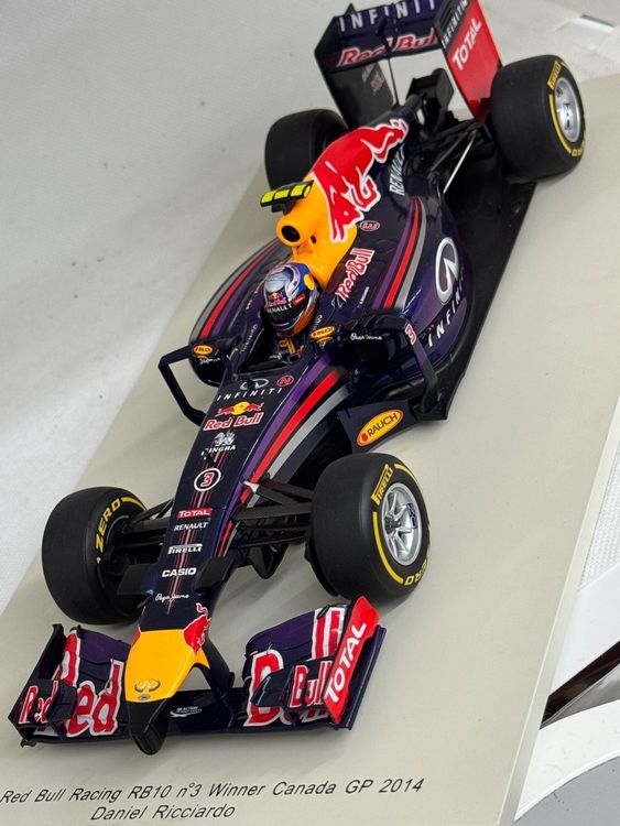Red Bull RB10 D. Riccardo winner GP Canada 2014 Spark 1:18 (Neu (gemäss ...