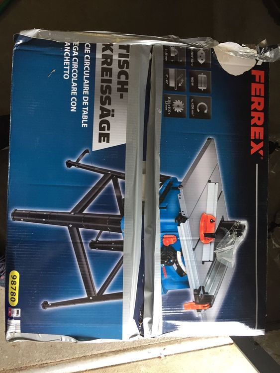 Tischkreissäge, Ferrex (Neu (gemäss Beschreibung)) in Grellingen für CHF 20 – mit Lieferung auf ...