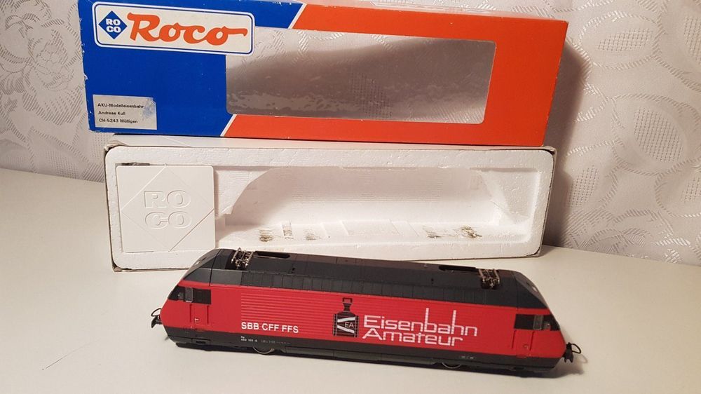 Roco 43970 HO E-Lok BR 460 001-1 SBB,neu (Neu und originalverpackt) in ...
