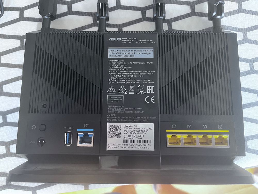 asus 4G-AC68U router | Kaufen auf Ricardo