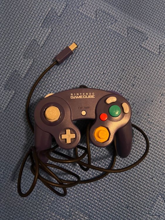 original Nintendo GameCube Controller violet transparent (Gebraucht) in ...