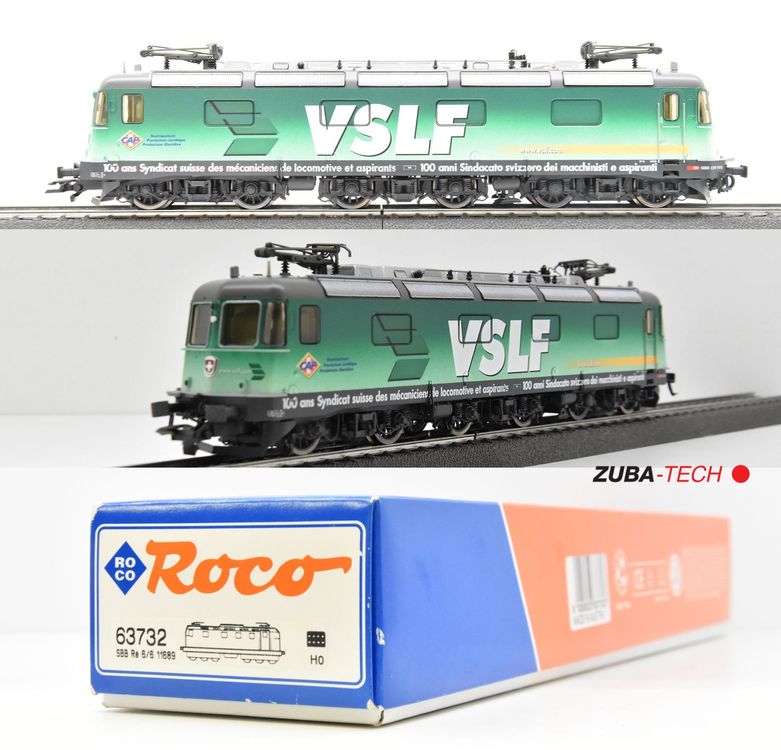 Roco 63732 E-Lok Re 6/6 SBB VSLF H0 mit OVP (Gebraucht) in St. Gallen ...