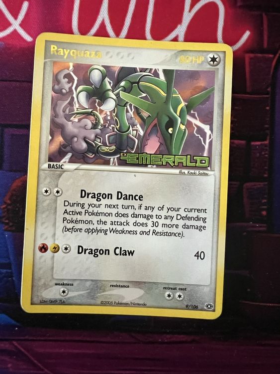 Rayquaza Ex Holo Emerald 2005 (Gebraucht) in Reinach BL für CHF 250 ...