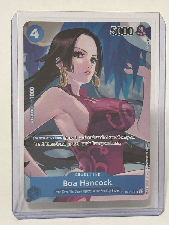 Boa Hancock OP02-059 V.2 – One Piece TCG – NM (Gebraucht) in ...