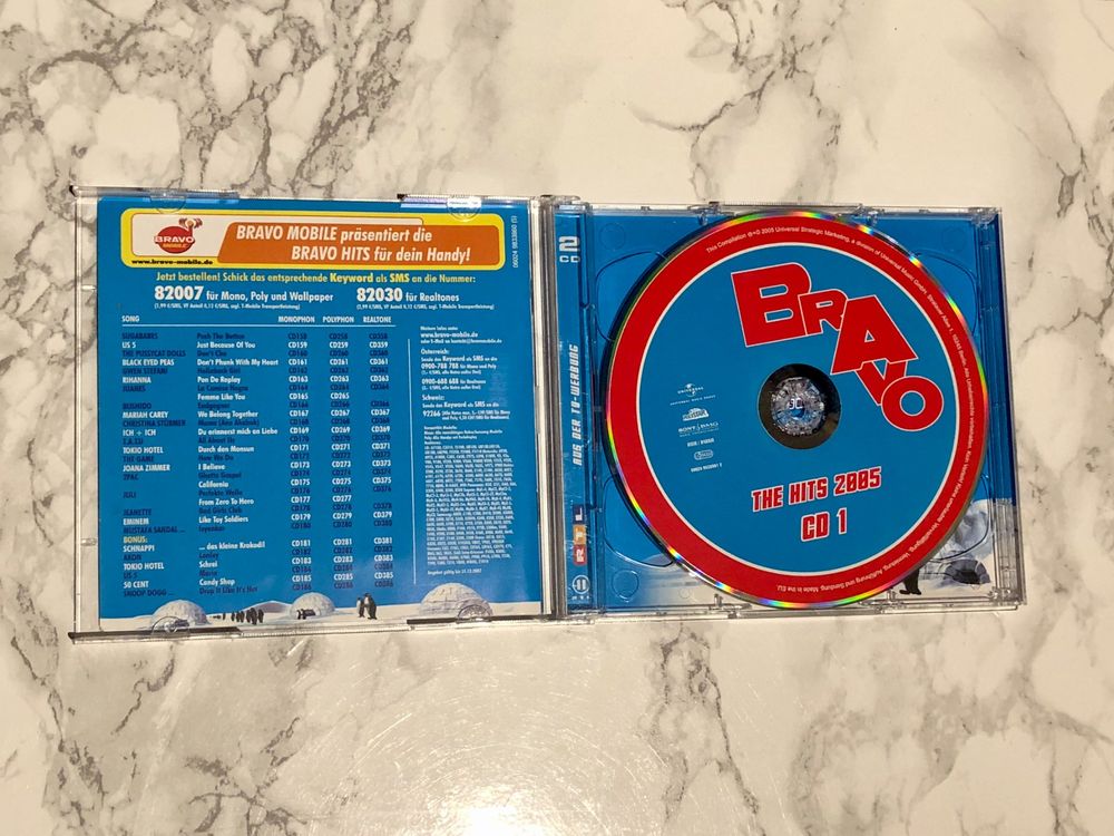 CD Bravo the Hits 2005 mit T.a.t.u. Tokio Hotel, Juanes, etc | Comprare ...