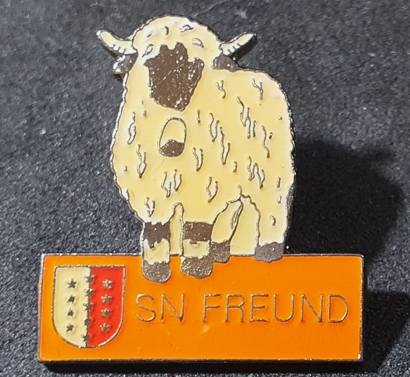 V252 - Pin Schwarznasen Schaf Schafe Wallis Valais SN FREUND (Gebraucht ...