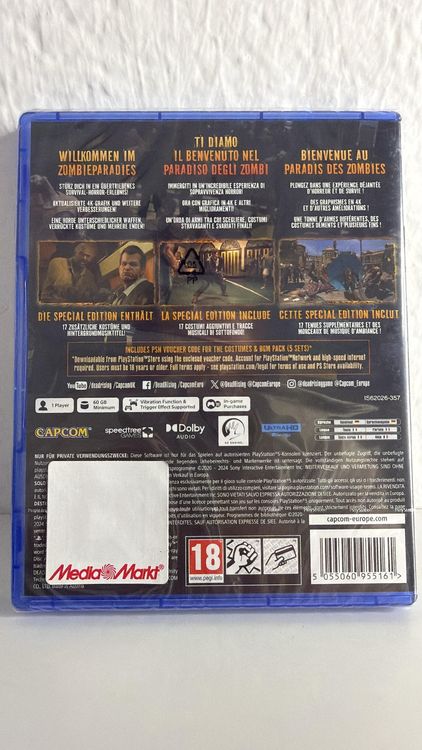 Dead Rising Deluxe Remaster PS5, Special Edition, New! (Neu und ...
