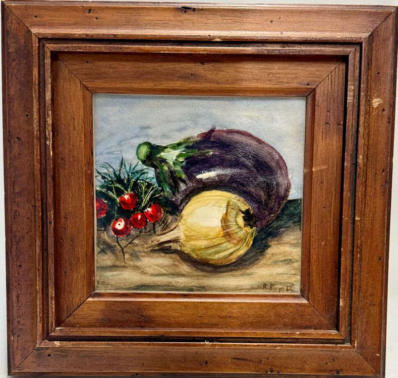 Stilleben Aquarell von R.Bürge | Kaufen auf Ricardo