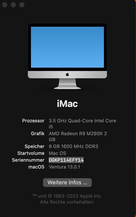 Apple iMac Retina 5K 27-inch late 2014 | Kaufen auf Ricardo