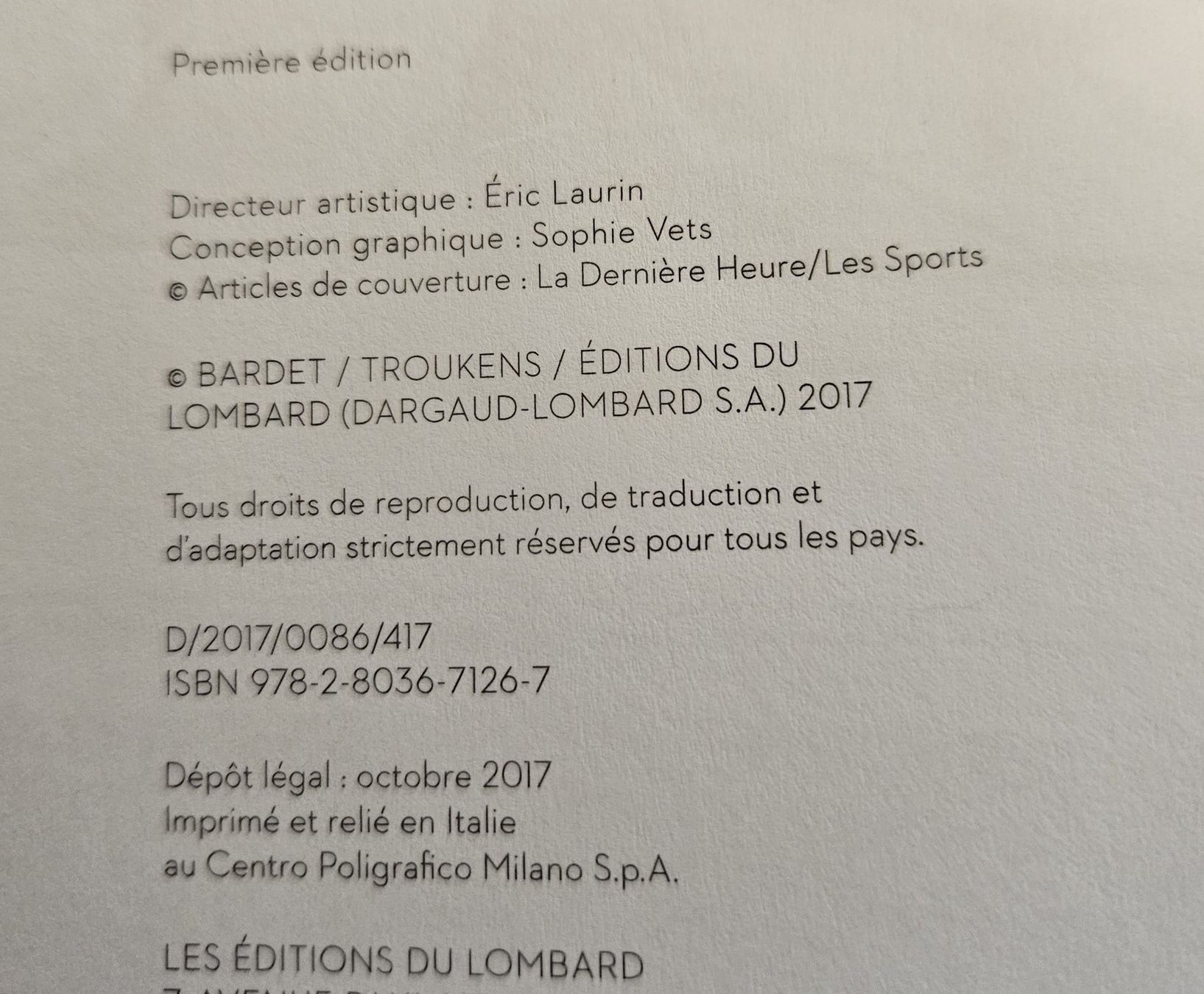 Forban (ONE-SHOT- E.O. T.T.B.E.) DEDICACER--Bardet (D'occasion) à ...