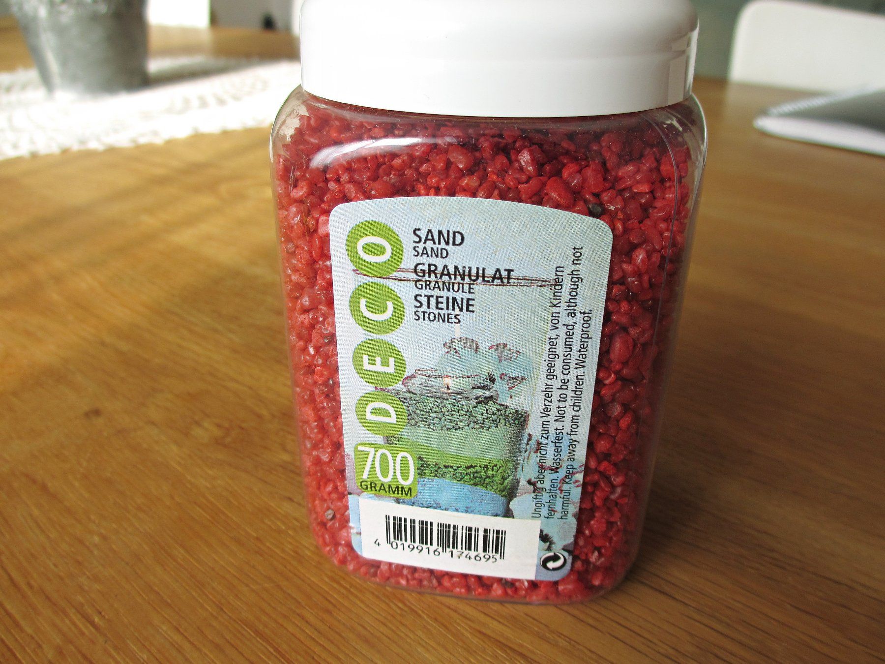 Stein- oder Sandgranulat für Deko und auch zum Basteln gut (Neu und ...