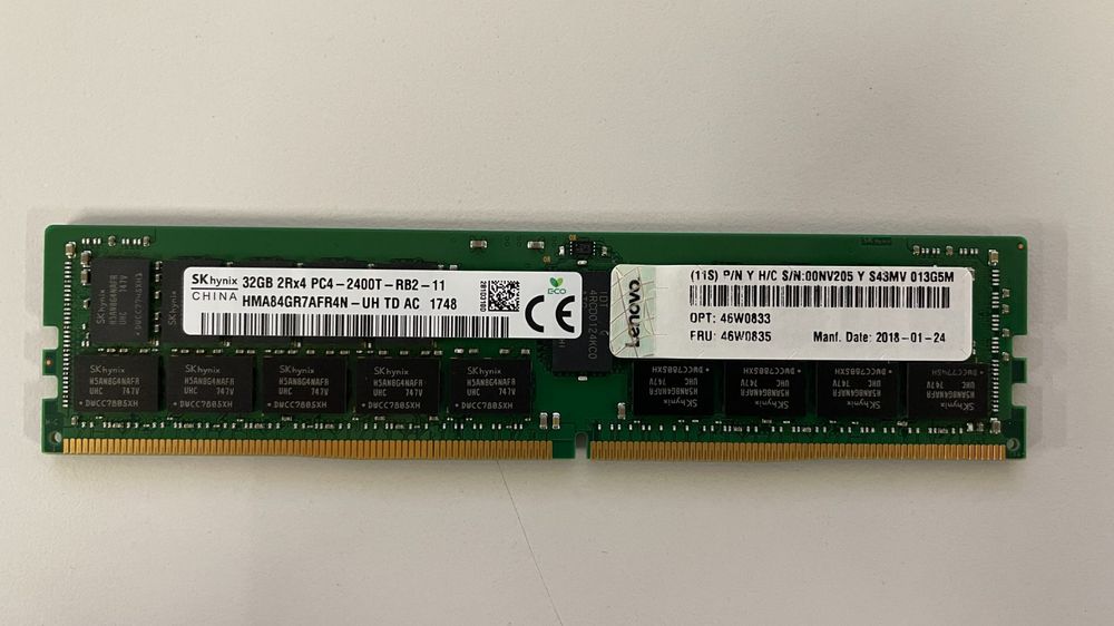 4x32Gb 2Rx4 PC4-2400T 128Gb RAM-Set SK-Lenovo | Kaufen auf Ricardo