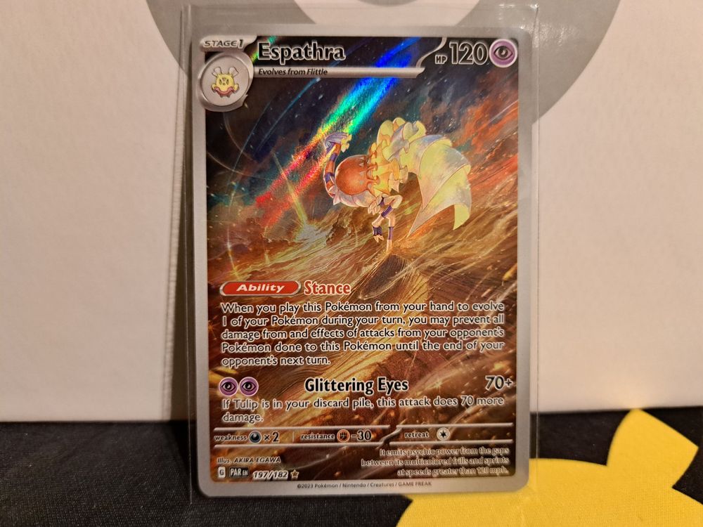 ESPATHRA ILLUSTRATION RARE PARADOX RIFT POKEMON KARTE (Gebraucht) in ...
