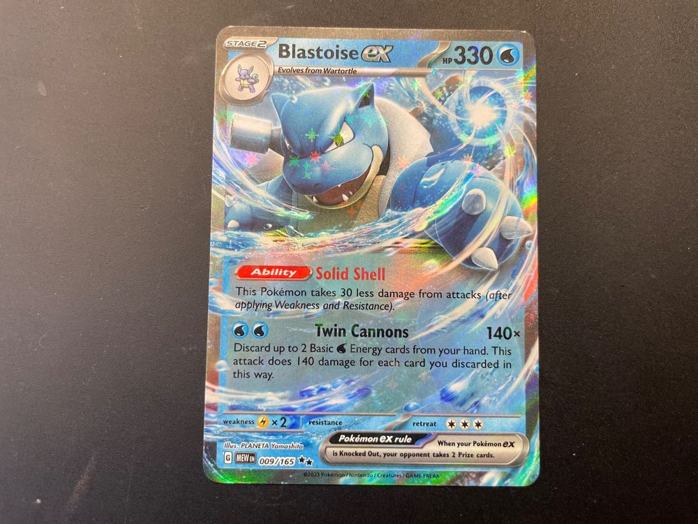 Pokemon 151 - Blastoise ex - en | Kaufen auf Ricardo