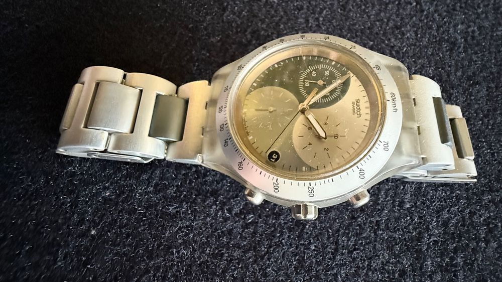 Swatch IRONY Armbanduhr (Gebraucht) in Rothenburg für CHF 1 – mit ...