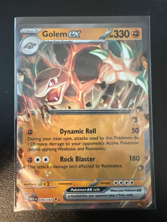 Geowaz / Golem ex / Pokemon 151 / ENG | Kaufen auf Ricardo