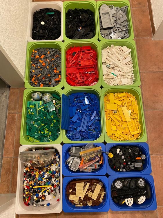 Div. LEGO sortiert, STAR WARS, Technic, Lego City, >15kg (Gebraucht) in ...