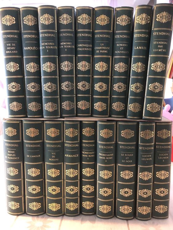 STENDHAL et ces ŒUVRES | Kaufen auf Ricardo