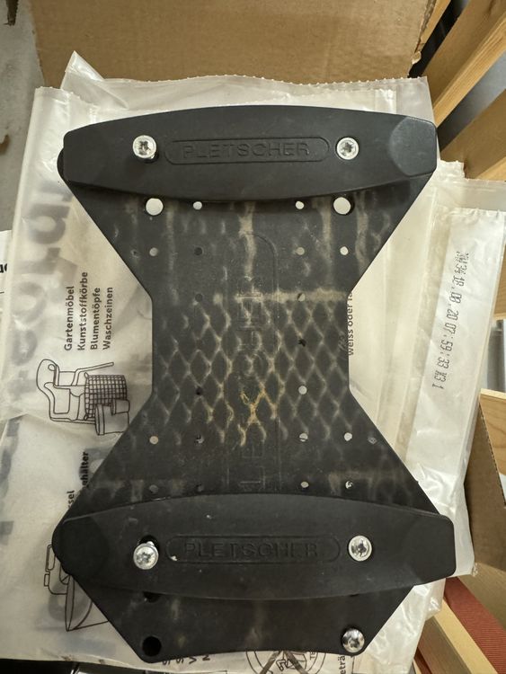 PLETSCHER 3-Punkt Adapter easy fix System schwarz" (Gebraucht) in Zug ...