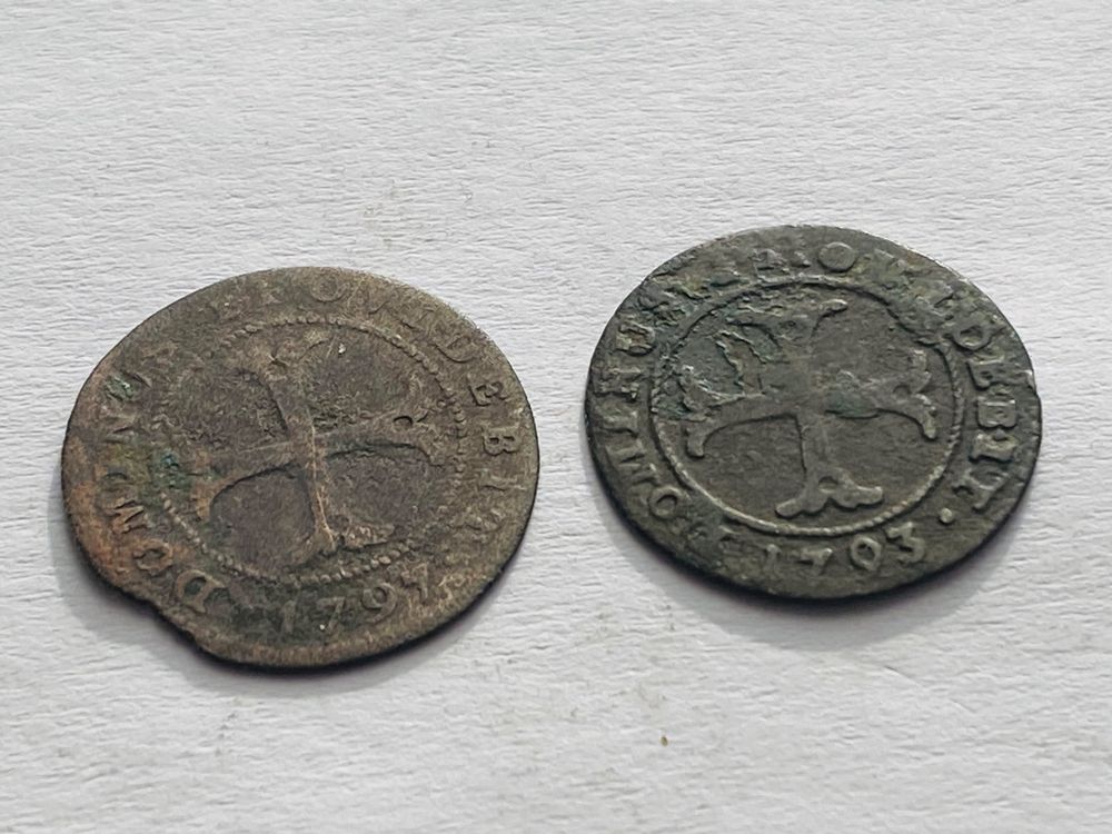 2 x Kreuzer Bern 1793 + 1797 Kantonalmünzen günstiger Start (Gebraucht) in Müswangen für CHF 16 ...