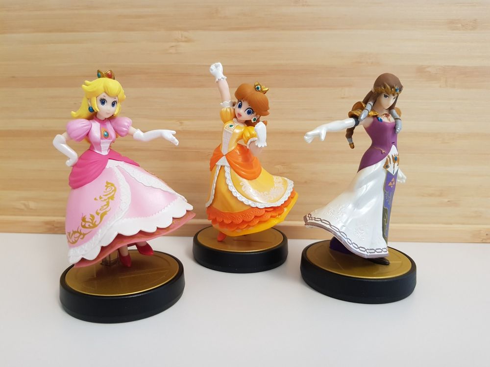 amiibo Peach, Daisy, Zelda (Gebraucht) in Münchenstein für CHF 31 – mit ...