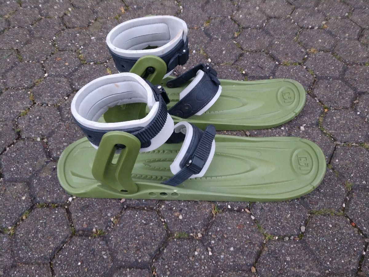 Microski Kurzski Miniski Snowblades Ski Schuhe Stiefel Boots (Gebraucht ...