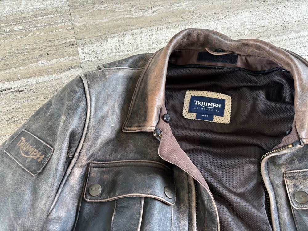 Motorrad-Jacke Triumph, Modell James Dean (Gebraucht) in Pfaffhausen ...