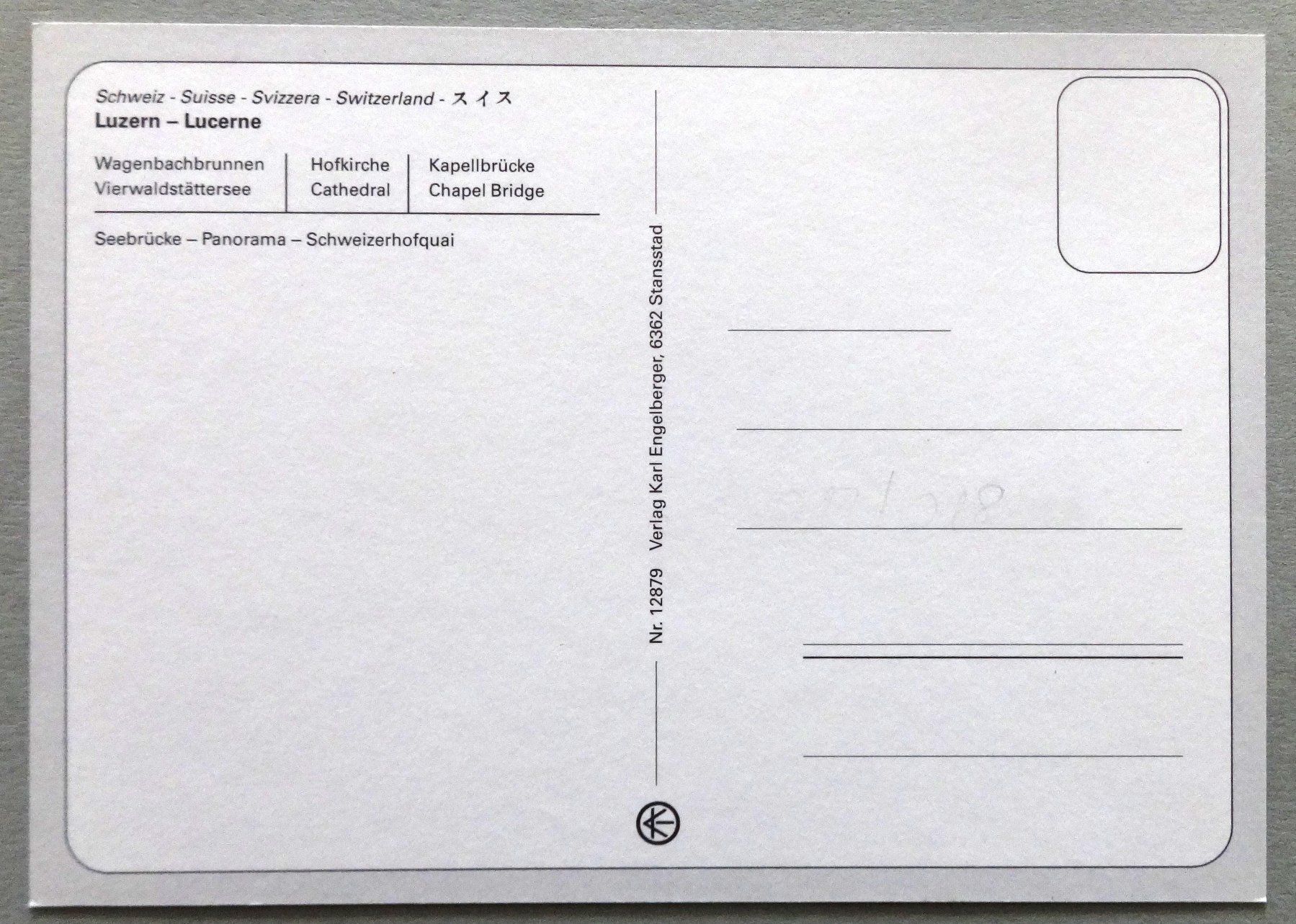 Luzern - Lucerne (D'occasion) à Fétigny pour CHF 1 – avec livraison ...