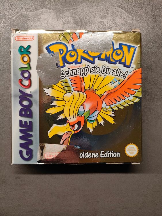 GBC - Pokemon goldene Edition mit OVP (Gebraucht) in für CHF 66 – mit ...