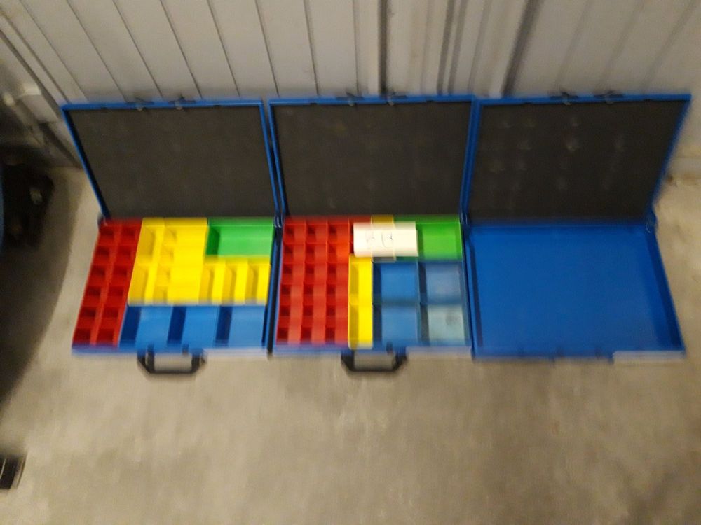 Sortimo Metallkoffer 3 Stück blau (Gebraucht) in Weesen für CHF 77 – nur Abholung auf Ricardo kaufen