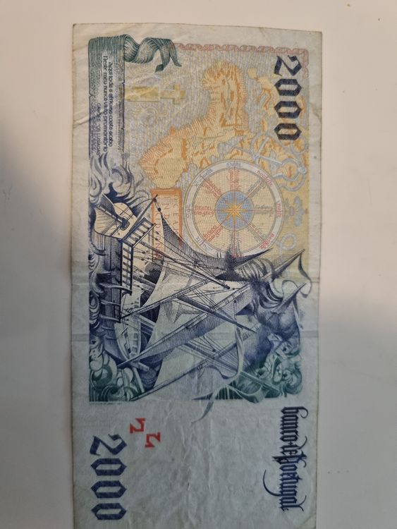 Billet de 2000 escudos (Gebraucht) in Le Sentier für CHF 8 – mit ...