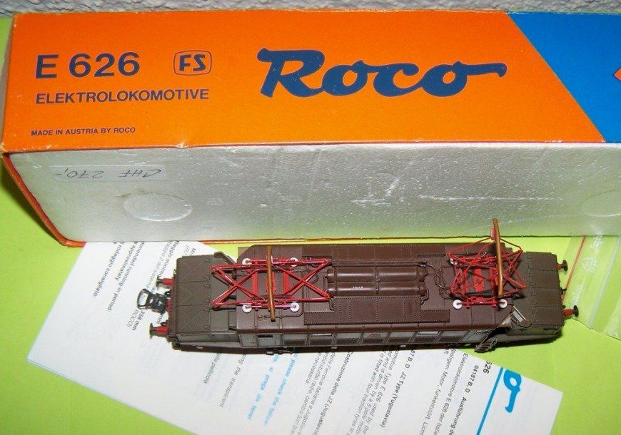 Roco H0 43501: FS Ellok E 626 049, 2. Vorbildserie (Neu (gemäss ...