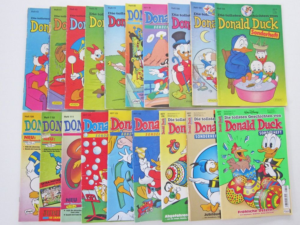 Donald Duck Sonderhefte 19 Stück / Jahre 1982 bis 2013 | Kaufen auf Ricardo