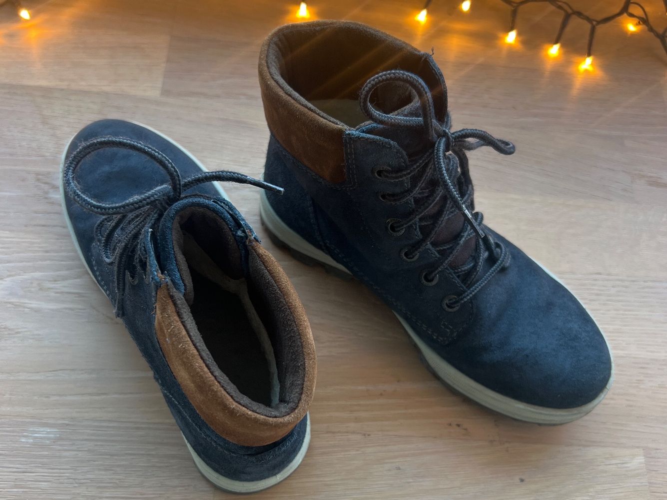 Winterstiefel, Goretex, Gr. 35, Dunkelblau, Top Zustand! (Gebraucht) in Winkel für CHF 15 – mit ...