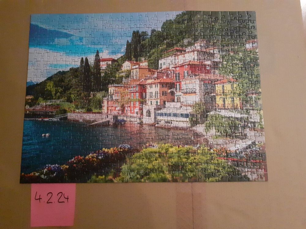 Comer See, Italien Puzzle Ravensburger 500er (Gebraucht) in Niederwil ...